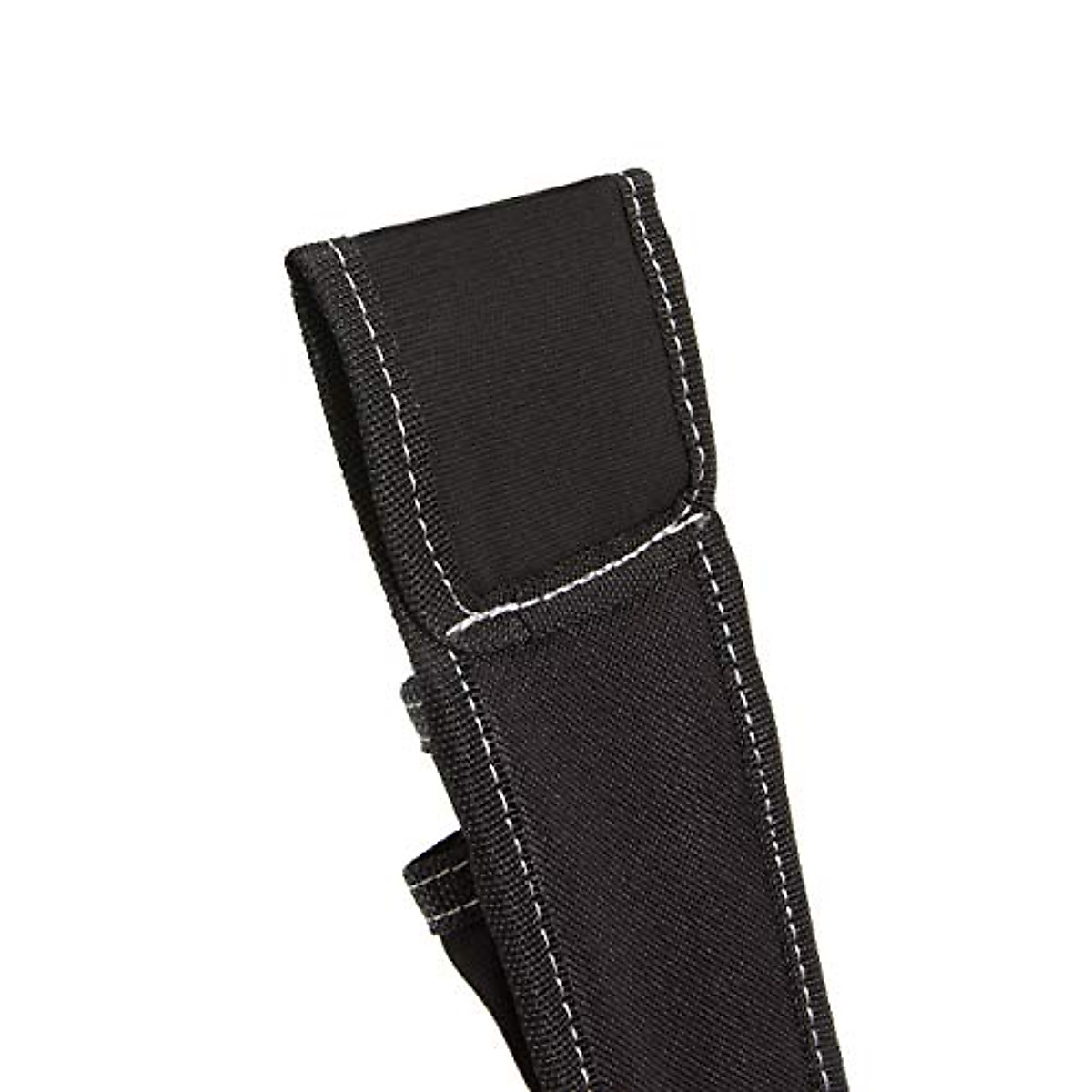 Dickies Utility Knife Sheath for Belt, Durable Canvas with PVC Cut-Resistant Sheath Lining, 2-inch Belt Loop, Black