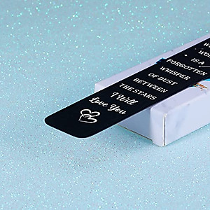 Anniversary Birthday Gifts for Wife from Husband Wedding Engagement Gift Bookmark for Women Men Valentines Gifts Ideas for Boyfriend Girlfriend Christmas Gift for Husband Wife Gift for Couple Lover
