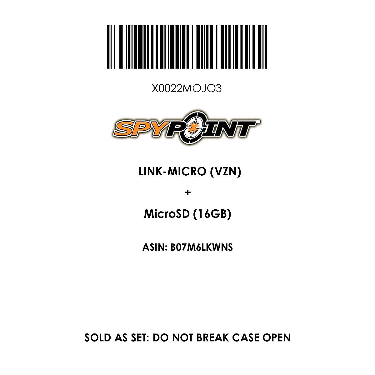 SPYPOINT Link Micro with 16GB MicroSD (Smallest on The Market!) Wireless/Cell Trail Camera, 4 Power LEDs, Fast 4G Photo Transmission w/Preactivated SIM, Fully Configurable via App (Link-Micro-V)