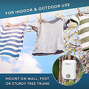 Bartnelli Premium Retractable Clothesline | Heavy Duty Retracting Rope Line for Clothes or Laundry, Perfect for Indoor or Outdoor Use and Travel or Camping Can Hold Upto 50 Pounds of Wet Clothing