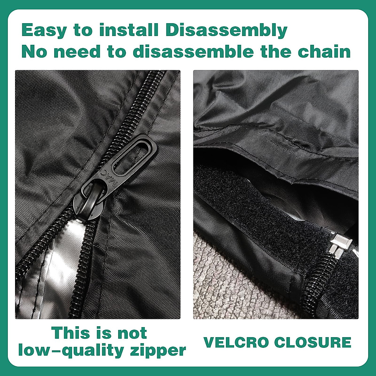 Porch Swing Cover Waterproof 56 inch Zipper not Easily Broken,Outdoor Swing Cover Hanging Swing Bench Cover Swing Covers for Outdoor Furniture(63x28x35Inch)