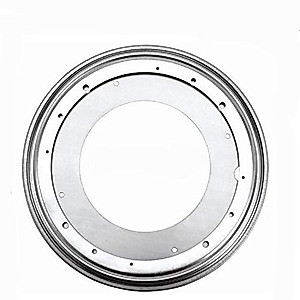 2wayz 9" Industrial Grade DIY Lazy Susan Turntable Swivel Base. Easily Turn & roll up to 750 LBS Table Plates. Heavy Duty Ball Bearing Hardware Mechanism, Enjoy!, Wooden Lazy Susan