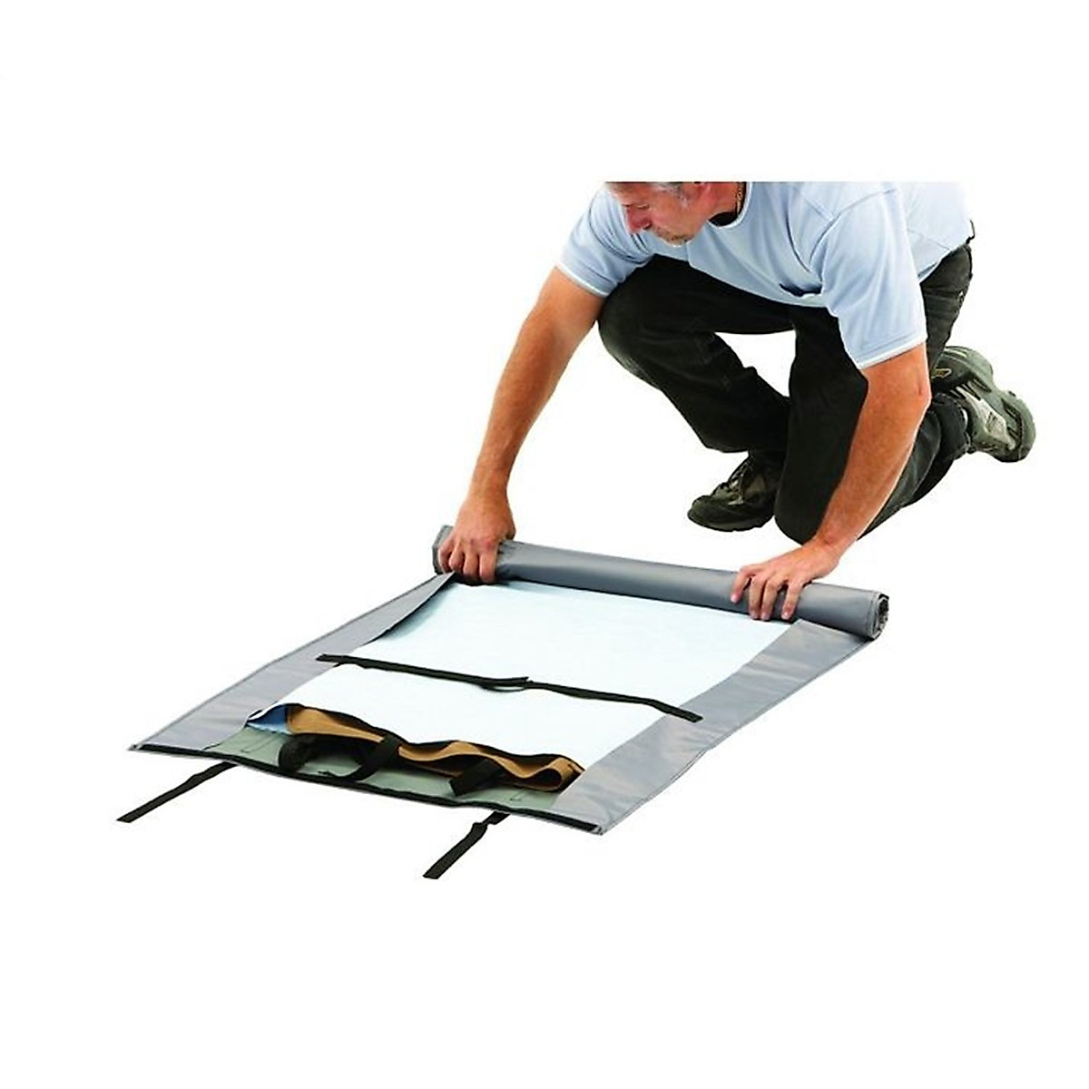 Bestop 4281009 Charcoal Window Storage Duffle for 1976-2018 CJ7 & Wrangler JK - 2-Door & 4-Door