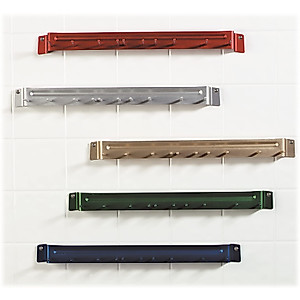 CFS 4073500 Spectrum Aluminum Brush Rack, 17" Overall Length (Case of 12)