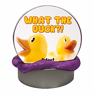 What The Duck Fidget Putty - Quirky Rubber Ducky Stress Relief Toy - Premium Silly Putty for Fun, Relaxation, and Unique Gifts - Get Yours Today!