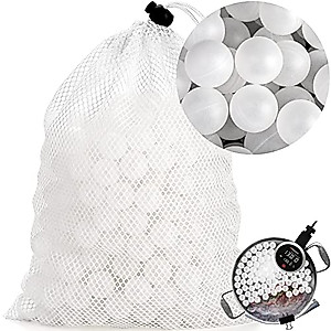 Lawei 300 PCS Sous Vide Cooking Balls, BPA Free 20mm Insulating Balls for Sous Vide, Vacuum Small Balls for Cookers Water Bath Cooking and Sous Vide Container, Reduces Heat Loss & Water Evaporation