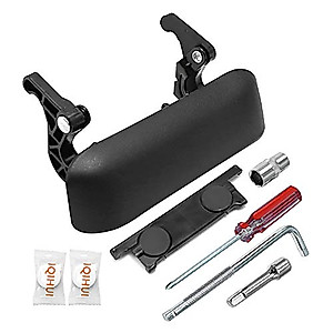 Hoypeyfiy Exterior Rear Tailgate Handle Replacement for Ford Ranger 1998-2011, Rear Smooth Black OE 1L5Z9943400AAA