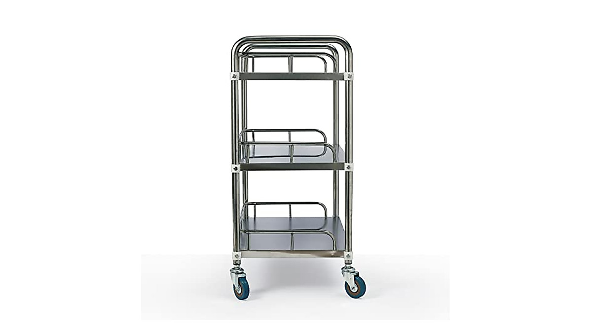 DNYSYSJ 3 Layers Cart Trolley, 3 Layers Lab Utility Cart Trolley Lab ...