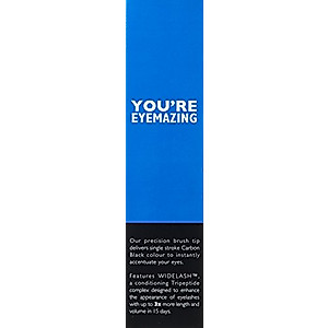 Eyeko Black Magic Liquid Eyeliner, Carbon Black - Intense - Precision Felt Tip Brush - Vegan 0.4ml