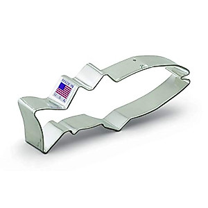 Fish Cookie Cutter 5" Made in USA by Ann Clark