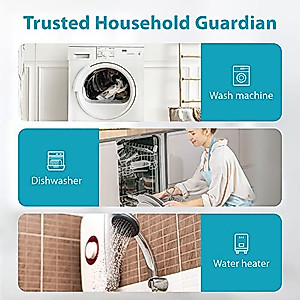 AQUACREST AP431 AP430SS Whole House Scale Inhibitor Inline Water System, Water Heater Softener System, Prevent Scale Build Up On Hot Water Heaters, Water Pipes and Boilers