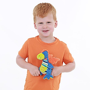 Maison Chic Plush Tooth Fairy Pillow for Little Boys and Girls About to Loose a Tooth (Dragon, Drake)