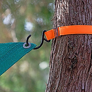 Hudman Works Strap & Hook, Bright Orange, 30"