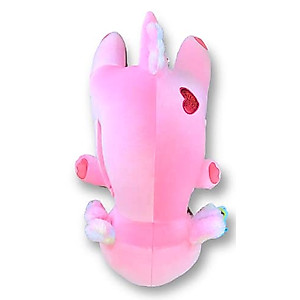 Kellytoy Hug-A-Pet 22 Inch Cressida Pink Axolotl - Valentine’s Edition 2023