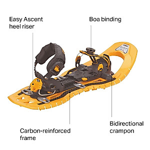 TSL Symbioz, Hiperflex Series Snow Racket Adjust M Unisex Adult, Apricot, M