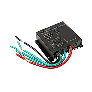 Dyna-Living Wind Turbine Generator Kit 500W DC 12V Wind Turbine Motor with Charge Controller 5 Blades Wind Power Machine for Home Garden Boat Marine Monitoring or Street Lighting (Not Included mast)