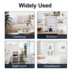 Huryfox Corner Shower Caddy Bathroom Organizer Shower Shelf with Hooks, Adhesive Shower Shelves, Wall Mounted Shampoo Holder, 2 Pack Shower Racks for Inside Shower, White