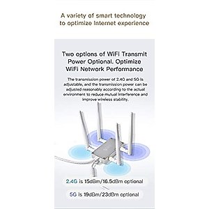 VONETS VBG1200 Industrial Mini Dual Band 2.4GHz/5GHz WiFi Bridge/Router/WiFi to Ethernet Adapter/AC1200 WiFi Signal Range Extender 1 RJ45 Male (10/100Mbps) USB/DC Powered for DVR IP Camera AGV