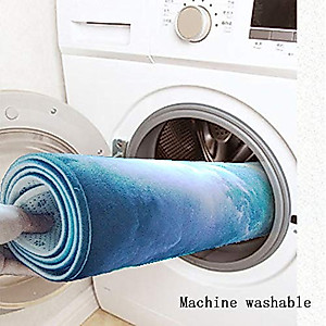 JYAcloth 3D Printed Carpet Non Slip Area Rug,3D Optical Illusion Rugs Soft Flannel Floor Carpet Living Room Bedroom Throw Runner Rugs Low Profile Door Mats