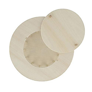 Rural365 Rabbit Hay Feeder Rack for Small Animals, 7.6in Round - Bunny Feeder, Guinea Pig Food Bowl, Chinchilla Hay Bin