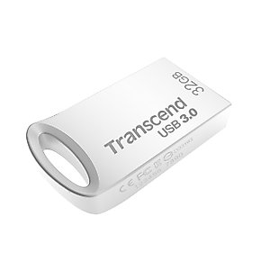 Transcend 32GB JetFlash 710 USB 3.1/3.0 Flash Drive (TS32GJF710S), Silver