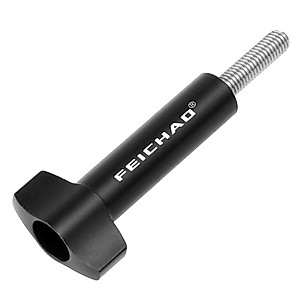 FEICHAO 3Pcs CNC Thumbscrew M5 Compatible for GOPRO Hero 9 Hero 8 Hero 7 MAX All Series/ EK7000 4K and Other Cameras (2.52in / 64mm)