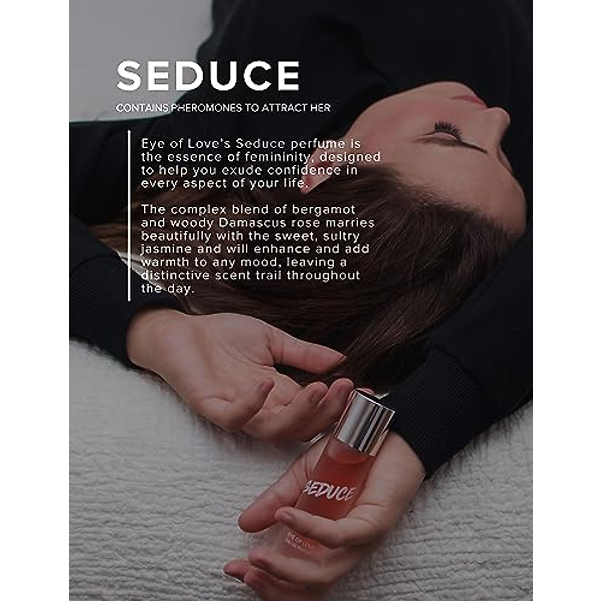 Eye Love Seduxe 30ml Pheromone Parfum- Experience the magic of sweet and seductive notes that celebrate femininity- Embrace the magic of Pheromones and live life to the fullest wherever you go.