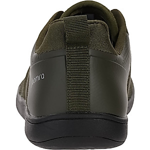 Joomra Men's Barefoot Trail Running Shoes Size 10 Trekking Sports Treadmill Minimal Zero Drop Cross Trainer Workout Sneakers Man Footwear Zapatos para Hombres Army Green 43