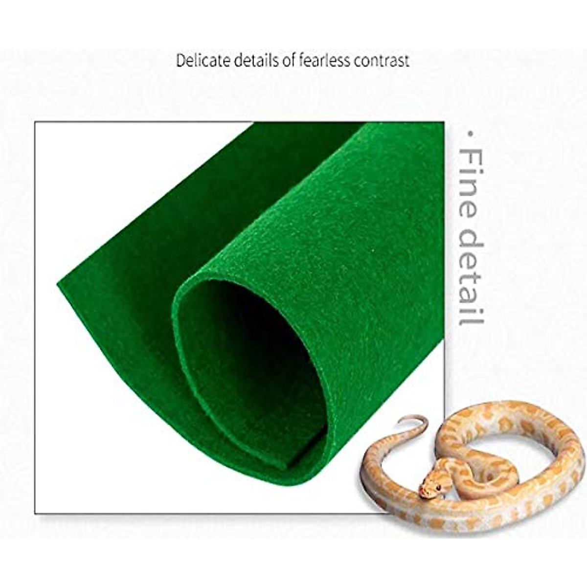 Tfwadmx Reptile Carpet, 2 Pack of Bearded Dragon Mat Terrarium Substrate Liner Bedding for Snake Turtle Lizard Geckos Hermit Crabs (24'' X 16'')