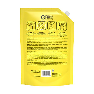 OGX Hydrating + Teatree Mint Conditioner Refill Pouch for Strong Healthy-Looking Hair, 36 Fl Oz