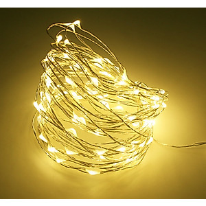 partyall24 Led Decorative Fairy String Lights Battery Powered Copper Wire Light Indoor/Outdoor Decorating (16)