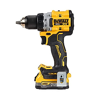 DEWALT 20V MAX* XR COMPACT DRILL/DRIVER WITH POWERSTACK BATTERIES (DCD800D1E1)