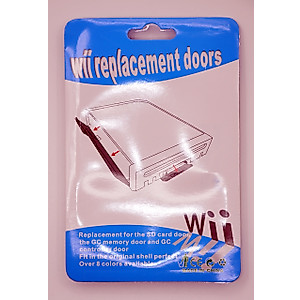 YunDing Replacement Door Slot Covers for Nintendo Wii Console