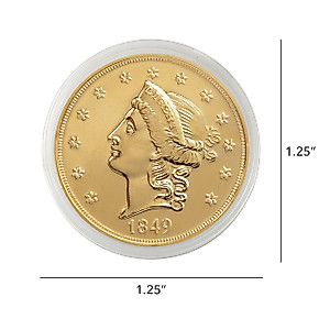 1849 P Liberty Gold Piece $20 American Mint State