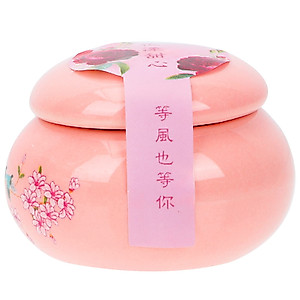 Natural Perfume Balm Perfume: Portable Pocket Creme Parfum Natural Fragrance Parfum in Ceramic Tin Jar Perfect for Men Women Travel Use 10g