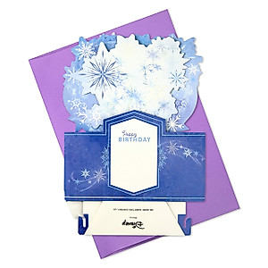 Hallmark Paper Wonder Disney Princess Frozen Pop Up Birthday Card (Born to Shine)