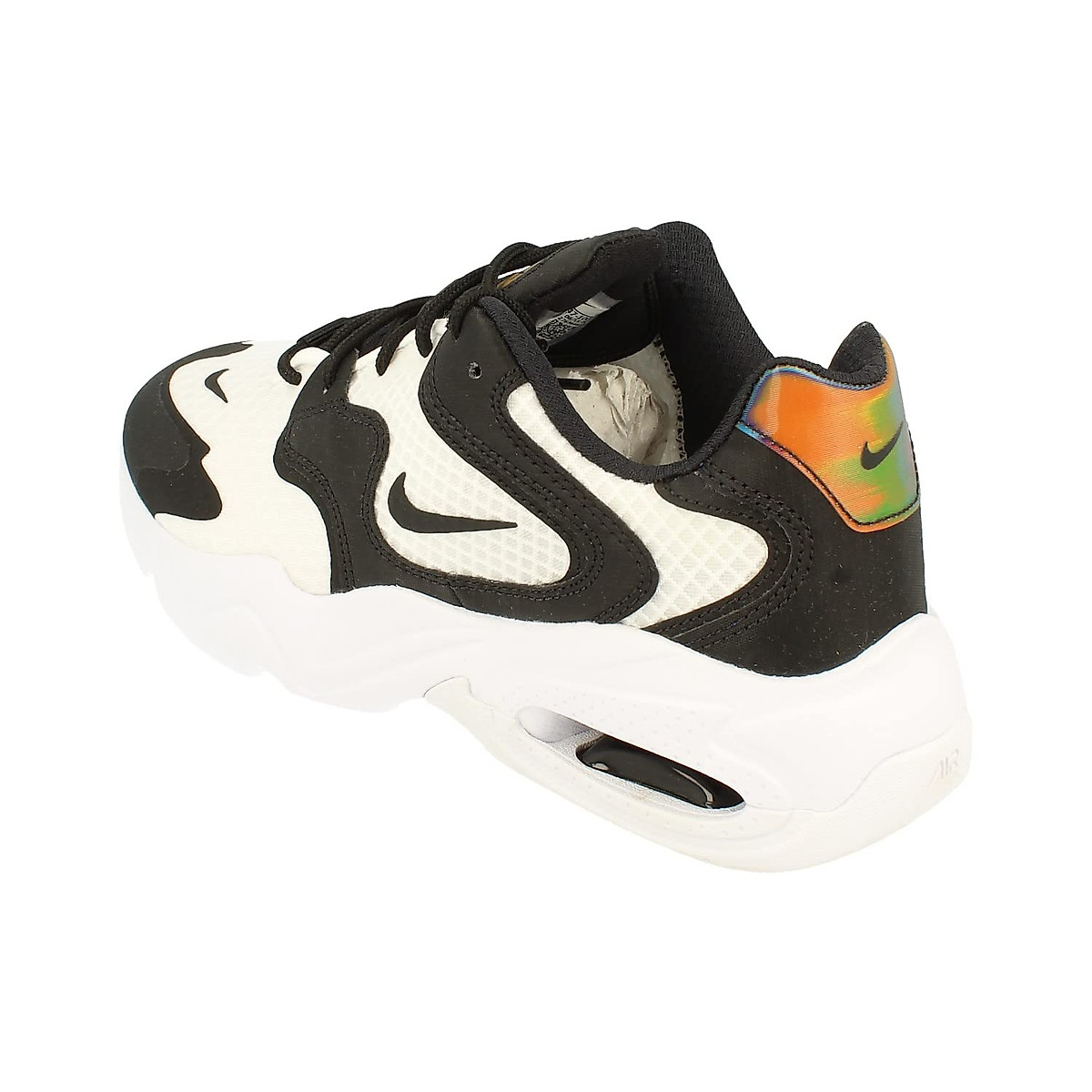 Nike Womens Air Max 2X Running Trainers CK2947 Sneakers Shoes (UK 4 US 6.5 EU 39, White Black 100)