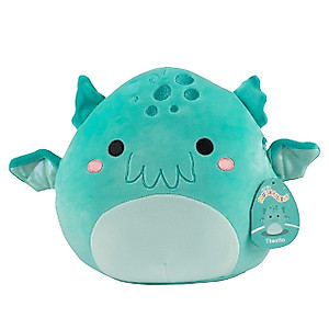 Squishmallows Original 10-Inch Theotto The Blue Cthulhu - Official Jazwares Easter Plush - Collectible Soft & Squishy Stuffed Animal Toy - Add to Your Squad - Gift for Kids, Girls & Boys