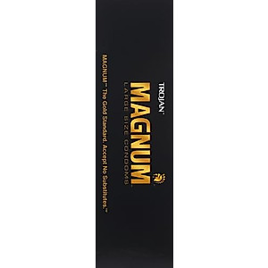Trojan Magnum Large Size Lubricated Condoms - 12 count