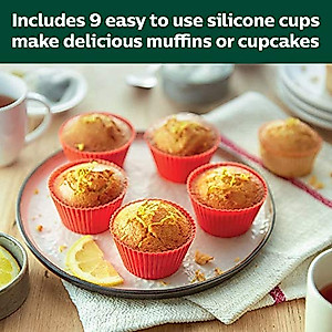 Philips Kitchen Appliances Master Accessory Kit with Baking Pan and Silicone Muffin Cups, XXL models, Black