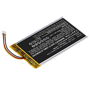 Synergy Digital Credit Card Reader Battery, Compatible with SumUp A037-001180SAA Credit Card Reader Battery (Li-Pol, 3.7V, 1100mAh)