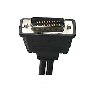 zdyCGTime DMS-59 59-Pin Male to Dual VGA Female Y Splitter Video Card Adapter Cable for Matrox Molex ATI Nvidia Lenovo Hp Dell Computer-10inch