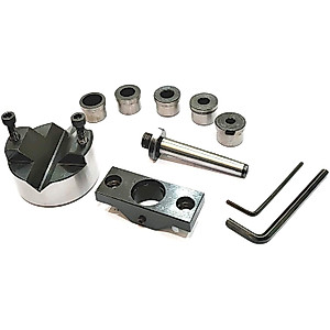 V-Boring- Adapter for Round Bar Drilling on Lathe Machine Tools ((MORSE TAPER MT2))