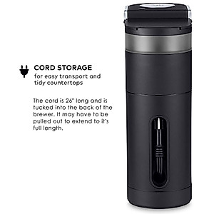 Keurig K-Mini Coffee Maker, Single Serve K-Cup Pod Coffee Brewer, 6 to 12 oz. Brew Sizes, Black