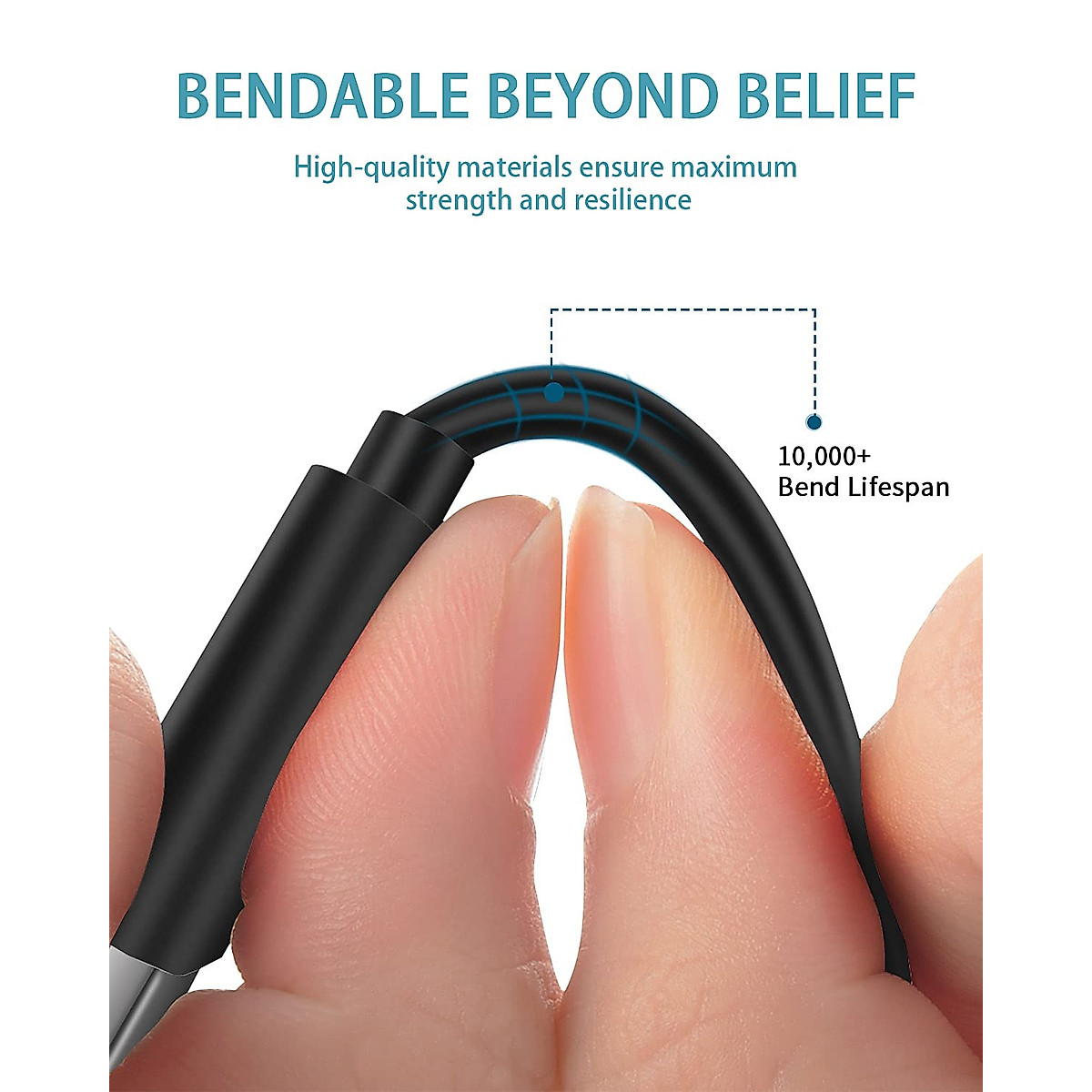 Charger Charging Cable Cord [USB-C, 5ft] for Logitech Wireless G733 K/DA G PRO X Lightspeed Gaming Headset, Jaybird Vista 2 Headphone, MX Master 3 MX Anywhere 3 MX ERGO MX Vertical Mouse Keyboard