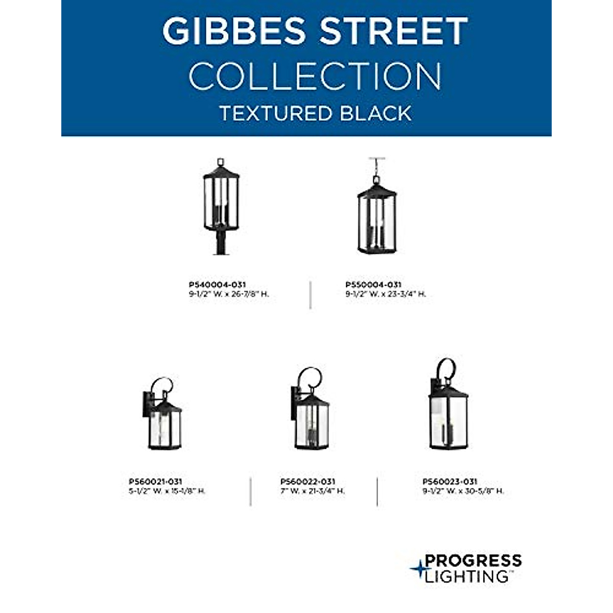 Gibbes Street Collection 2-Light Clear Beveled Glass New Traditional Outdoor Medium Wall Lantern Light Textured Black