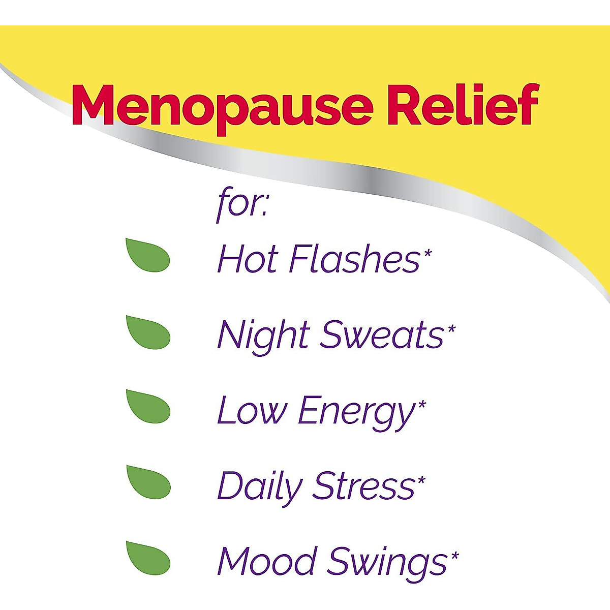 Estroven Stress Relief & Energy Boost for Menopause Relief - 28 Ct. - Clinically Proven Ingredients Provide Stress & Energy Support + Night Sweats & Hot Flash Relief - Drug-Free and Gluten-Free