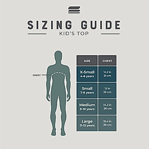 MERIWOOL Kids Unisex Long Sleeve Shirt Thermal Midweight Merino Wool Base Layer Gray Heather