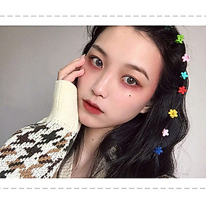 Hair Accessories for Girls, Girls Accessories, Ties Women Elastic Bands Ponytail Holders Rubber Barettes Ropes Girs (780PCS), red, blue, green, pink, black, purple, yellow, orange