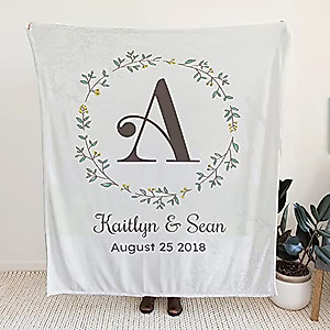 TOYSHEA Custom Blanket with Picture Personalized Blanket with Photos Text Collage Blankets Customized Throw Blanket Fleece Sherpa for Couple Kids Adults Family Souvenir Gifts (6 Photos Collage)